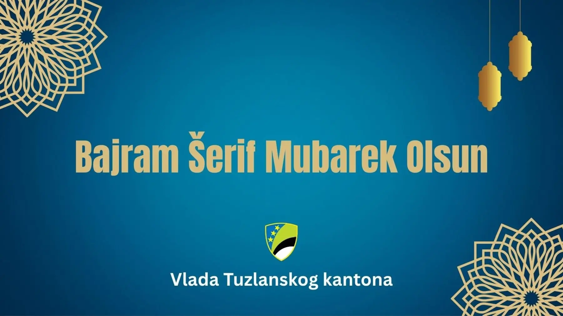Javna čestitka povodom Kruban bajrama | Vlada Tuzlanskog Kantona